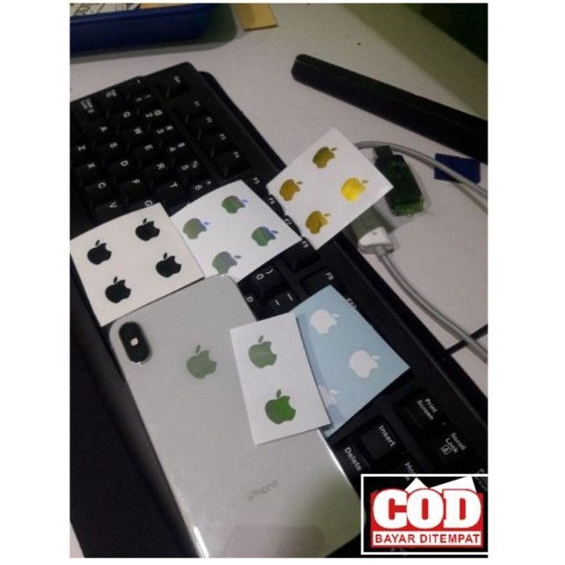 Iphone/apple Sticker premium Foto real | Shopee Brasil