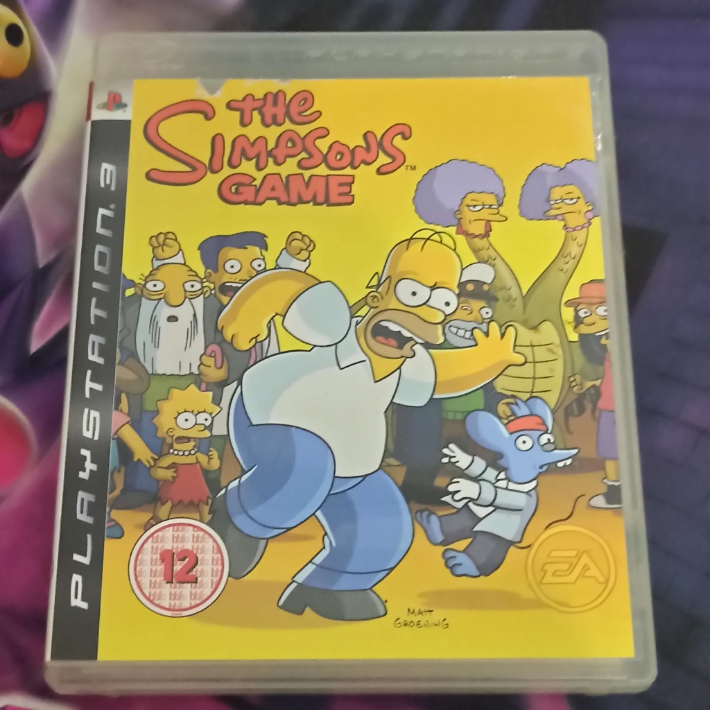 Jogo The Simpsons Game - PS3 (veja as fotos) | Shopee Brasil