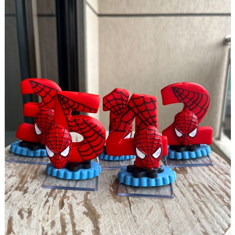 vela homem aranha/vala biscuit personalizada | Shopee Brasil