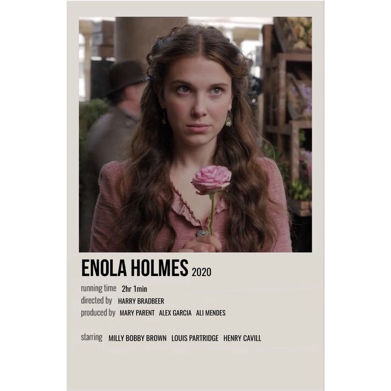 Poster Enola Holmes Personagem - Enola Holmes - Poster | Shopee Brasil