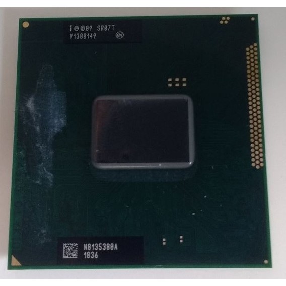 Processador para notebook laptop Intel Dual Core 2m 2.10ghz Sr07t b950 ...