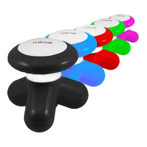 Mini Massageador Corporal Elétrico Portátil Para Relaxamento Com Usb Ou ...