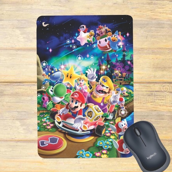 Mouse pad super Mario bros e amigos plano | Shopee Brasil