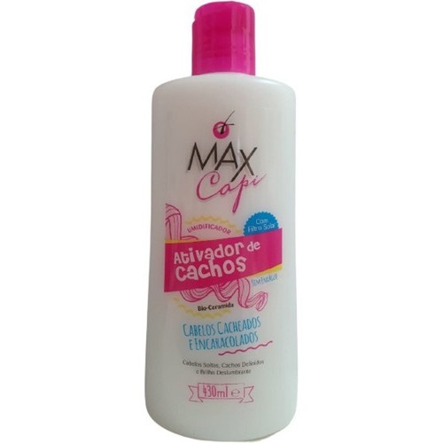 Umidificador Ativador De Cachos Bio-ceramida Max Capi 420ml | Shopee Brasil
