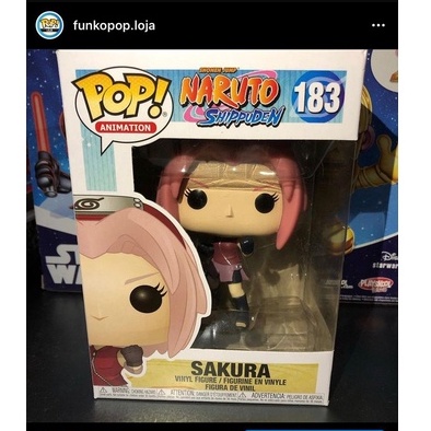 Funko Pop! Sakura - Naruto Shippuden #183 Original | Shopee Brasil