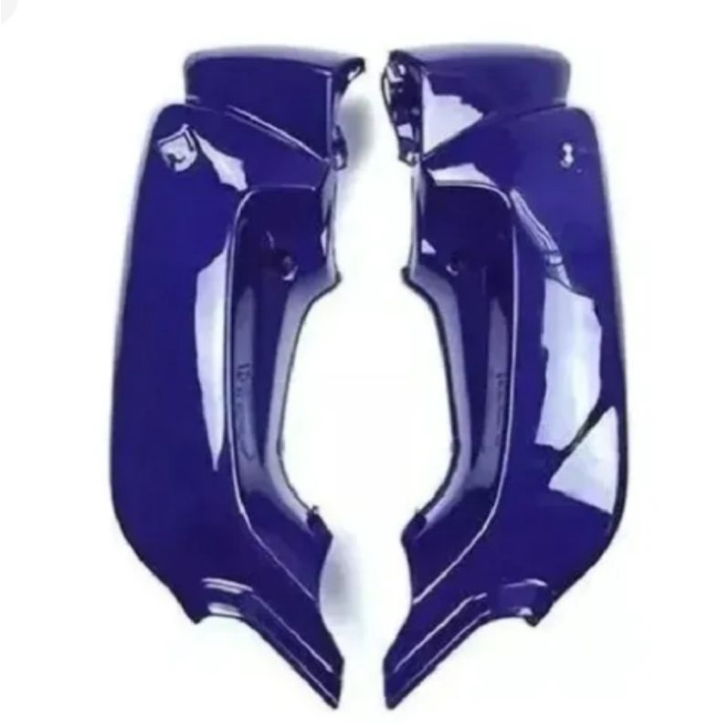 Carenagem Tampa Lateral Par Pop 100 Azul 2008 2009 Penedo | Shopee Brasil