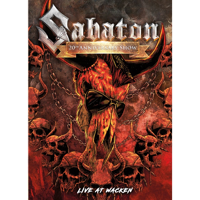 DVD Sabaton - 20th Anniversary Show Live At Wacken | Shopee Brasil