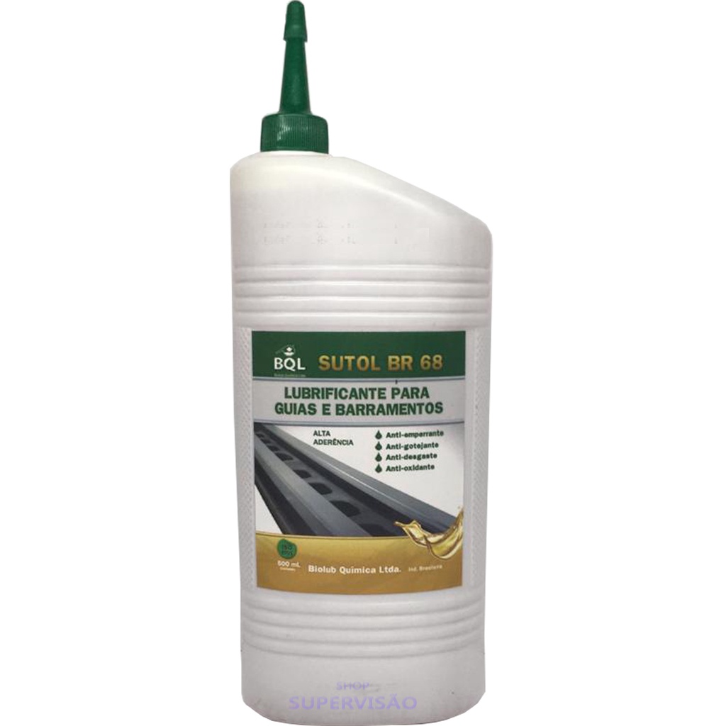 Óleo Lubrificante Antigotejante Guias Barramentos - Sutol 68 500ML | Shopee Brasil