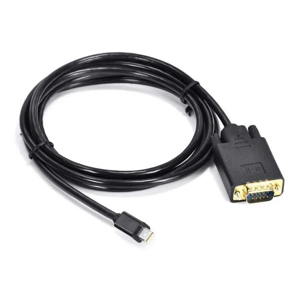 Cabo Mini Displayport X Vga 1,80 Metros - Mackbook | Shopee Brasil