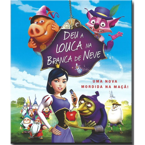 Blu Ray Deu a Louca na Branca de Neve - Filme | Shopee Brasil