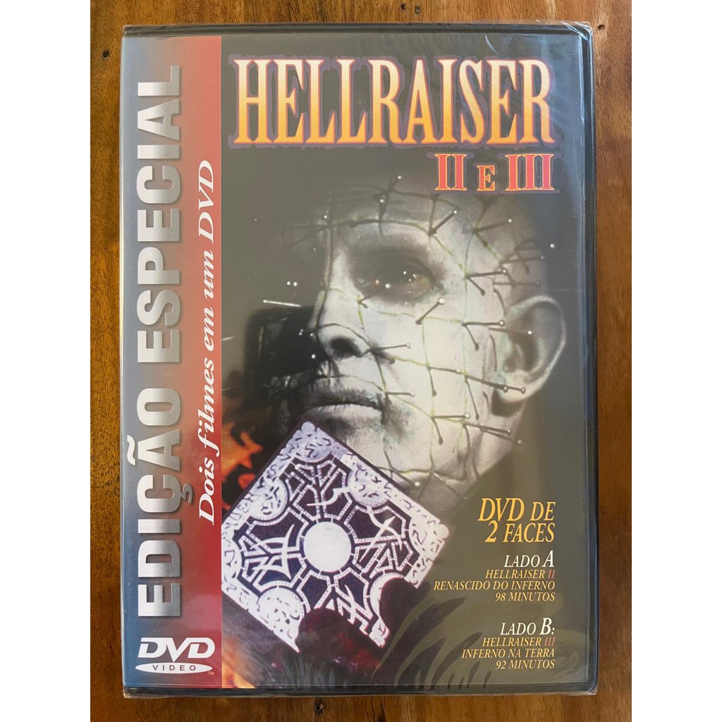 DVD Hellraiser 2 e 3 - Lacrado | Shopee Brasil