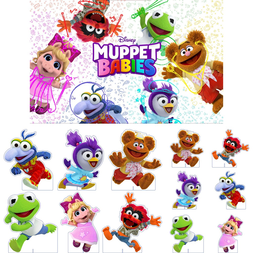 Kit Display + Painel Festa Infantil Muppet Babies | Shopee Brasil