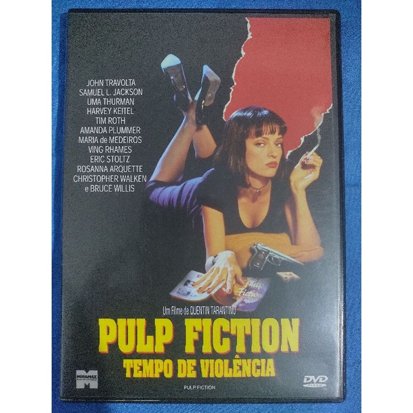 Dvd Pulp Fiction - Tempo de Violência (1994, Quentin Tarantino ...