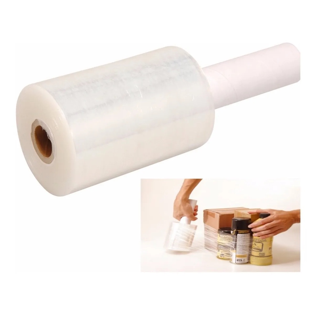 Filme Stretch Plastico Para Empacotamento Manual 150mm X 300m - Kala ...