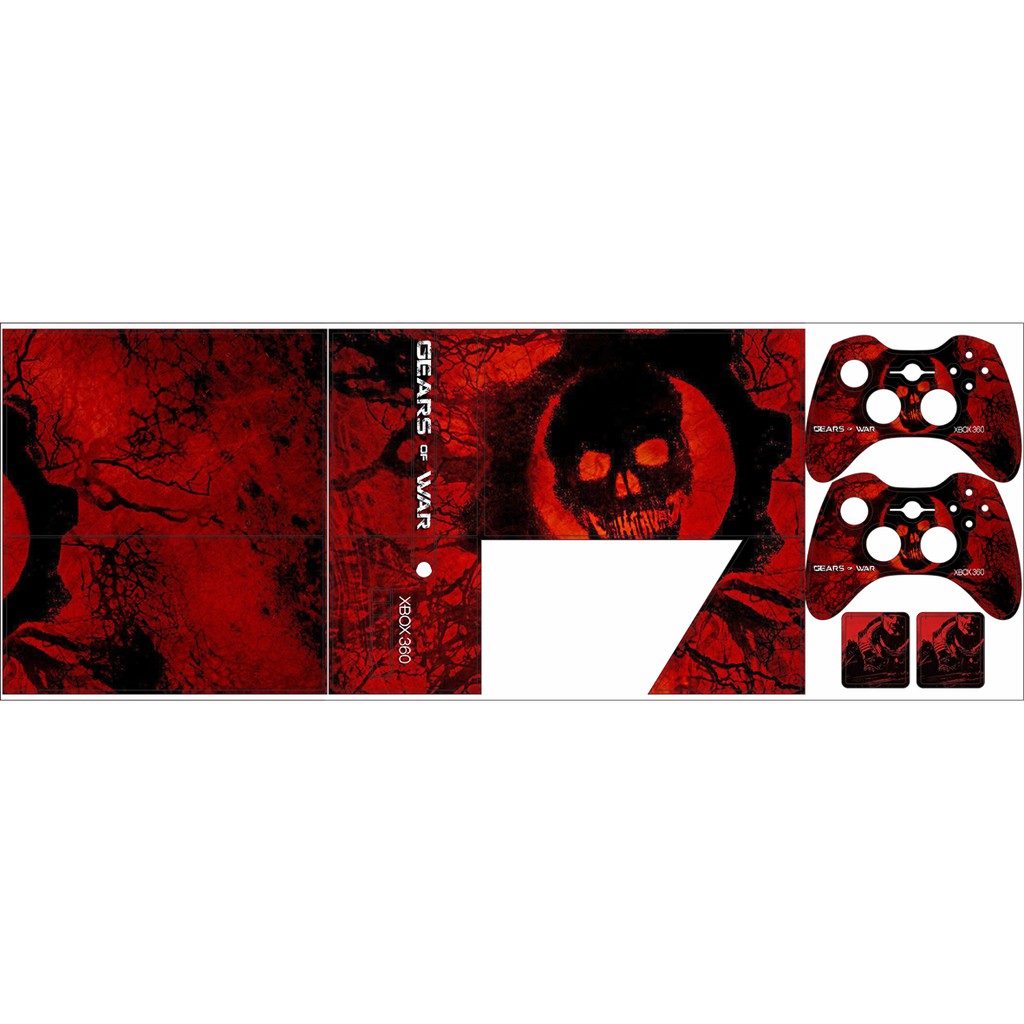 Skin Adesiva Xbox 360 Super Slim - GOW - Faz a Boa!