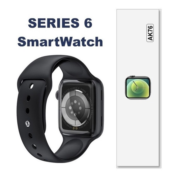Relogio Smartwatch Inteligente Ak76 Original Bluetooth | Shopee Brasil