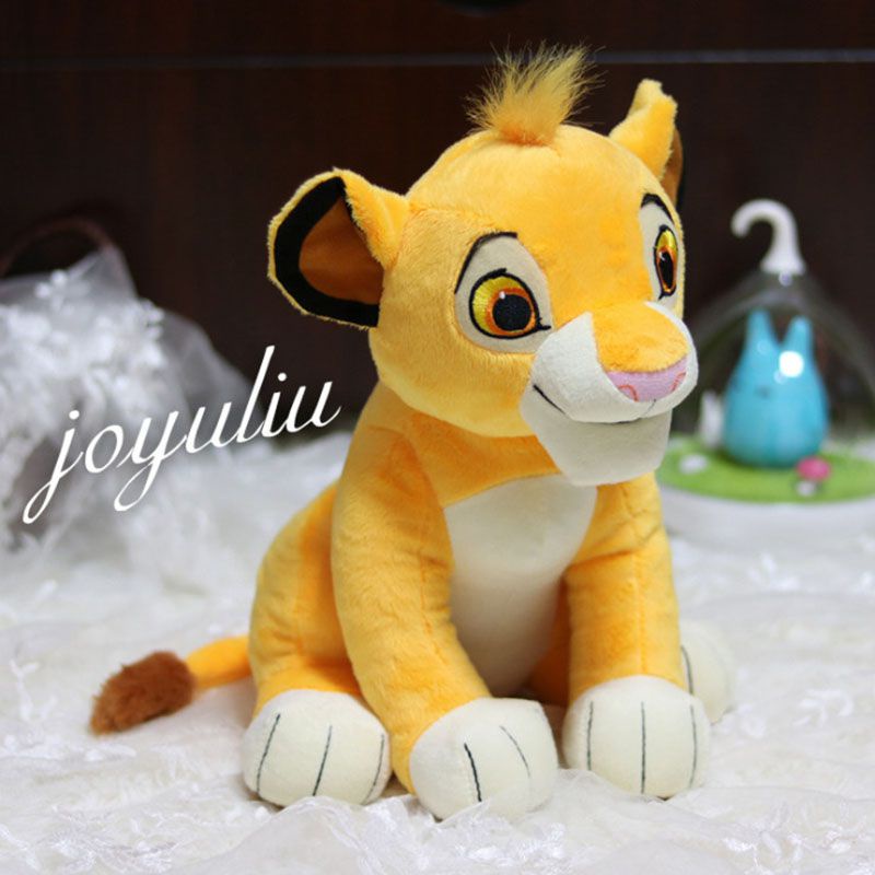 Brinquedo Macio Enorme Do Leão De Simba Luxuoso Para A Roupa De Cama ...