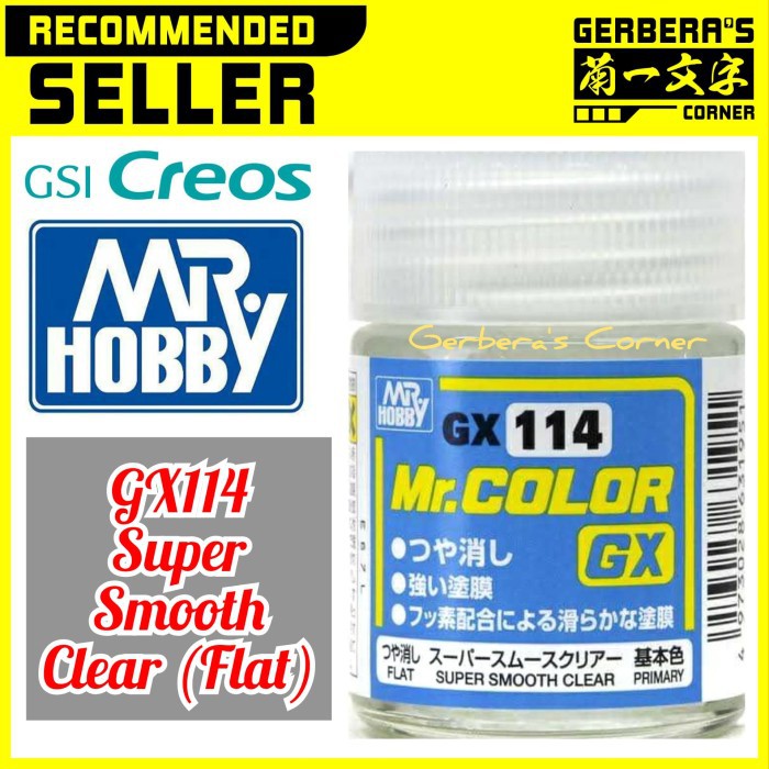 Mr Color GX114 Super Suave Transparente Plano Hobby Laca Cat Gundam ...