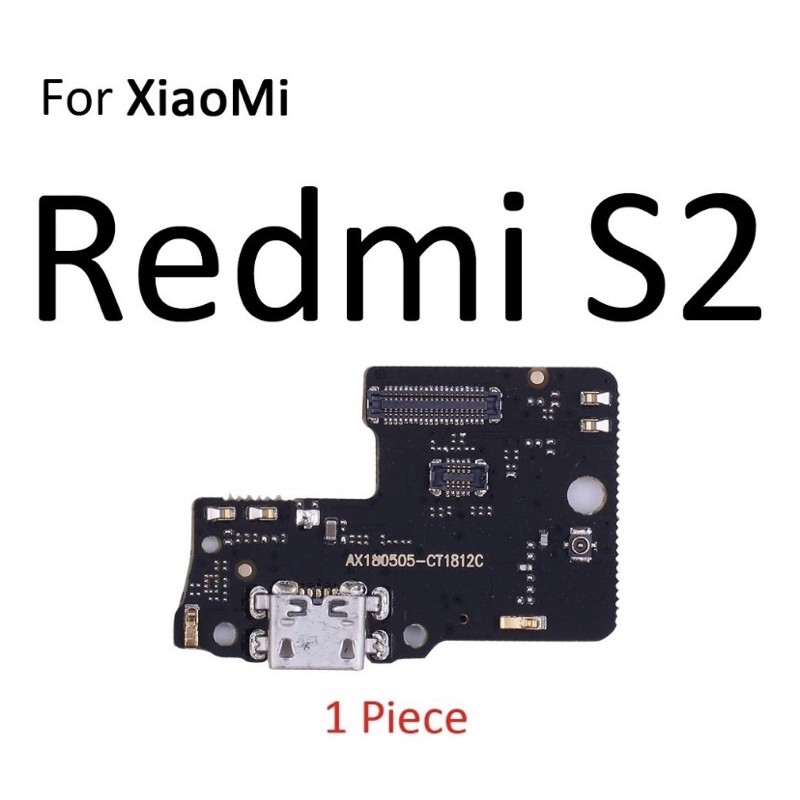 Placa Conector Carga Flex Usb Flat Xiaomi Redmi S2 | Shopee Brasil