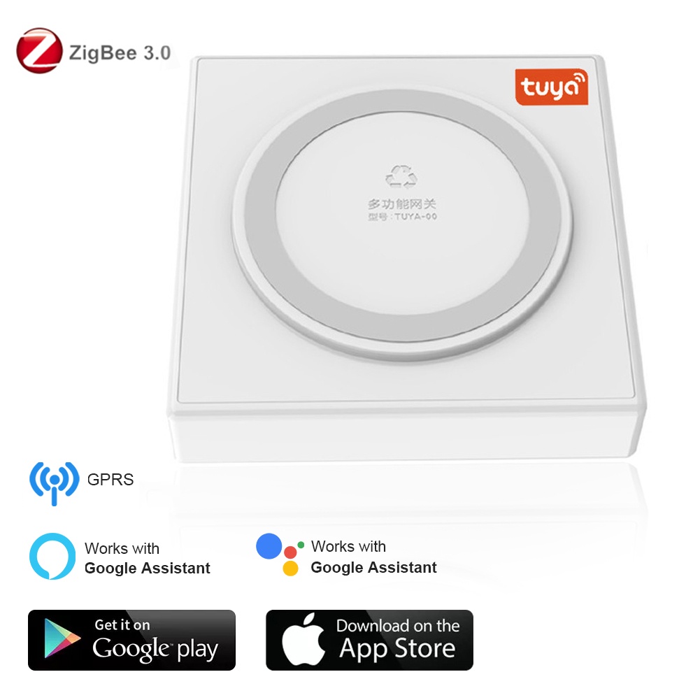 Tuya Zigbee Gateway 3.0 Hub Com Cabo De Rede Conexão Fio Controle ...