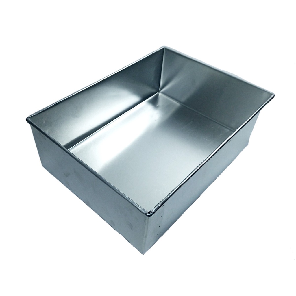 FORMA RETANGULAR BOLO MÉDIA 30X22 ALTA ALUMÍNIO | Shopee Brasil