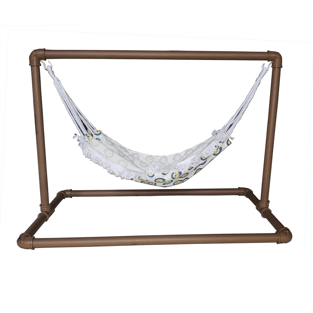 Suporte para Rede pet rede de dormir Pequena e Média gato cachorro e ...