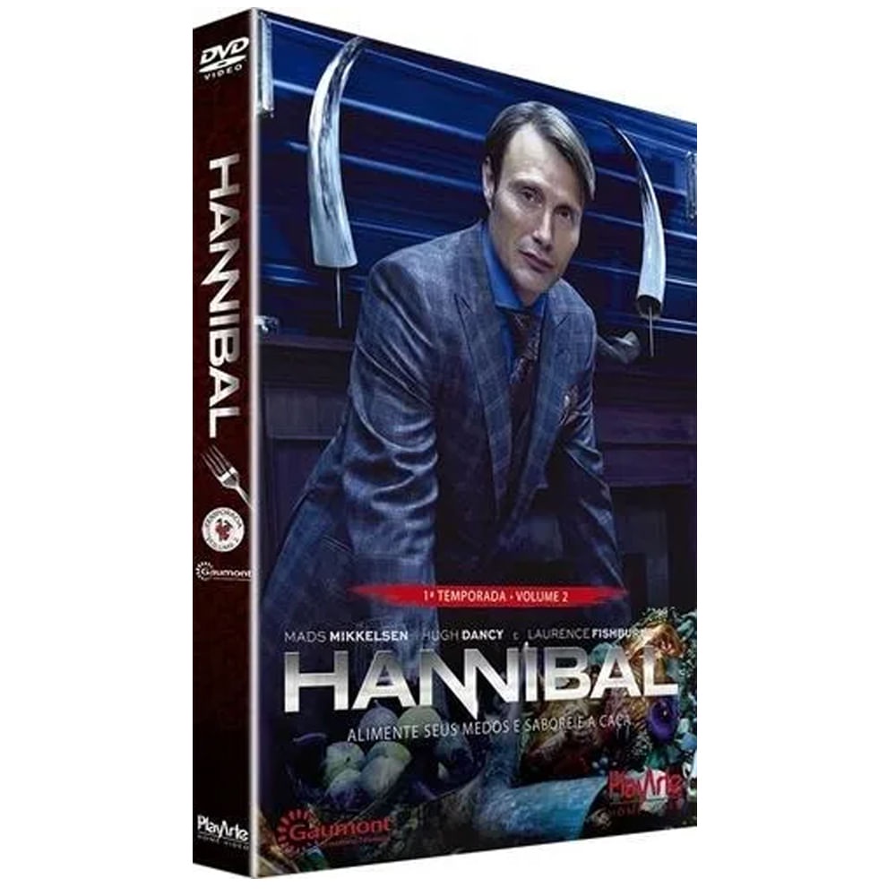 BOX DVD HANNIBAL PRIMEIRA TEMPORADA VOL. 2 - SÉRIE ORIGINAL LACRADO ...