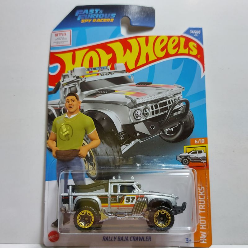 Rally Baja Crawler Hw Hot Trucks 6/10 Hot Wheels 2022 Lote D HCT57 ...