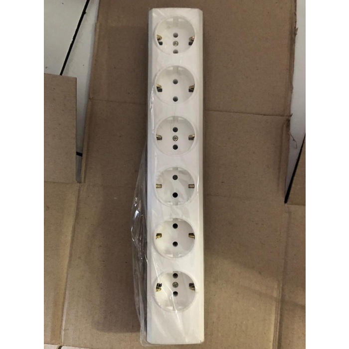 Tomada broco 6 Furos broco Power Plug Connts 6 Furos | Shopee Brasil