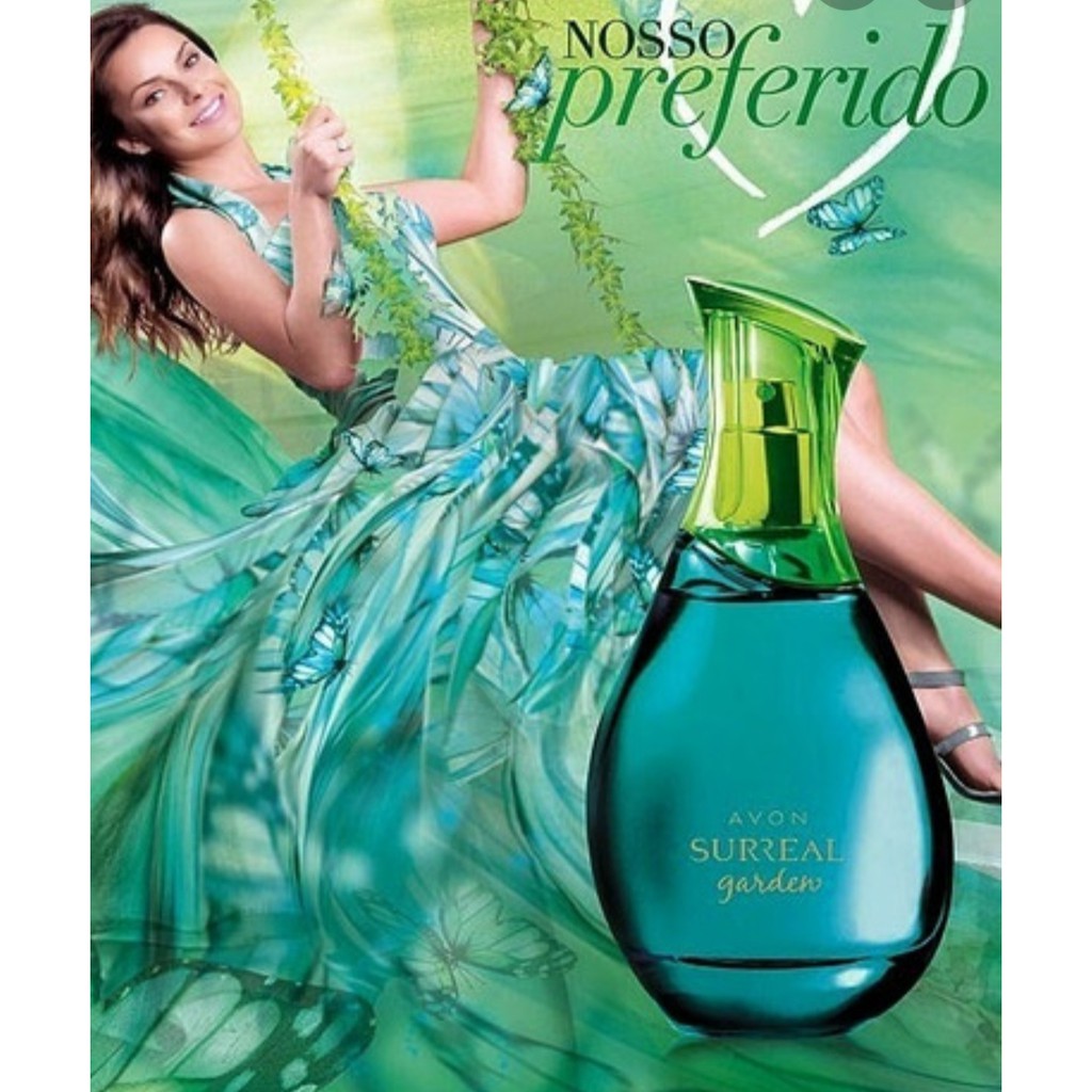 Perfume avon surreal garden 75ml original maravilhoso top lacrado ...