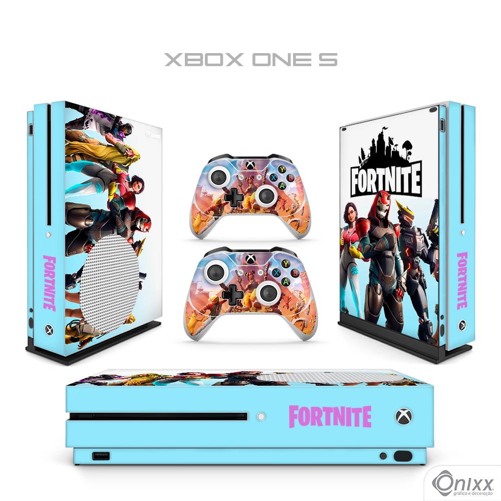 Skin XBOX ONE S Adesiva Fortnite | Shopee Brasil