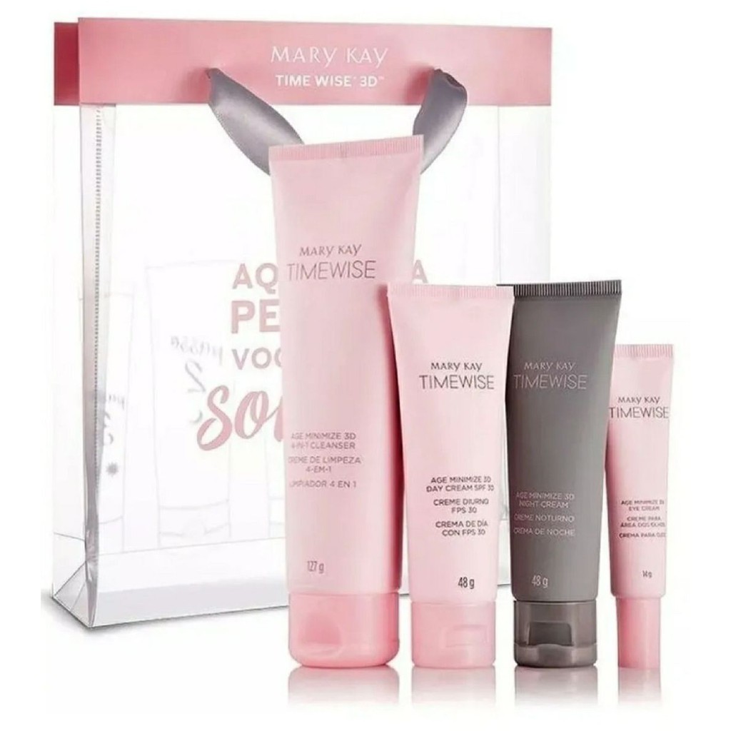 Mary Kay - Kit Timewise 3D | Shopee Brasil