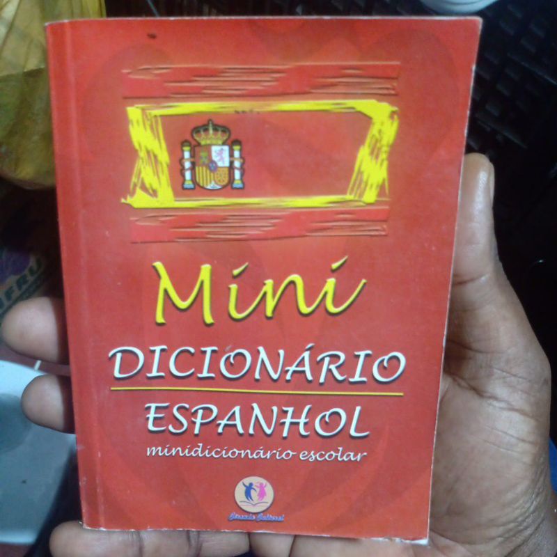 Mini Dicionário Espanhol: Minidicionário Escolar | Shopee Brasil