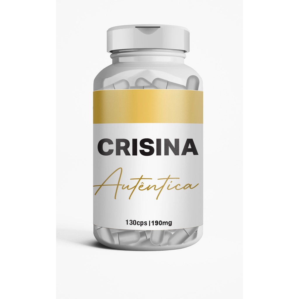 Crisina 500mg Envio Imediato 100%original 120cápsulas | Shopee Brasil