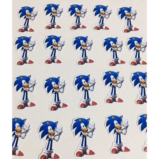 20 tag s Sonic para personalizar suas lembrancinhas | Shopee Brasil