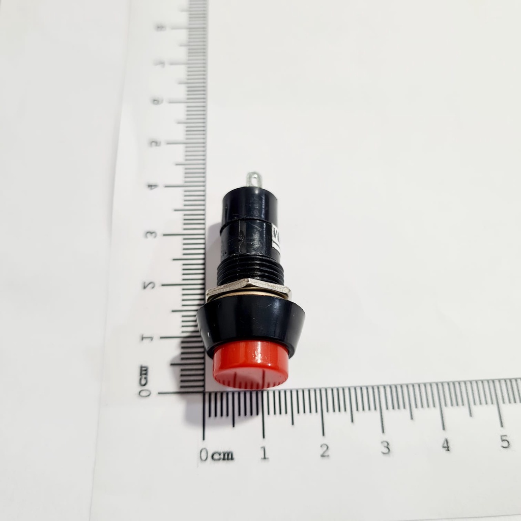 Chave Push-Button Trava Redonda PBS11A Vermelha C3 57.18.003VM | Shopee ...