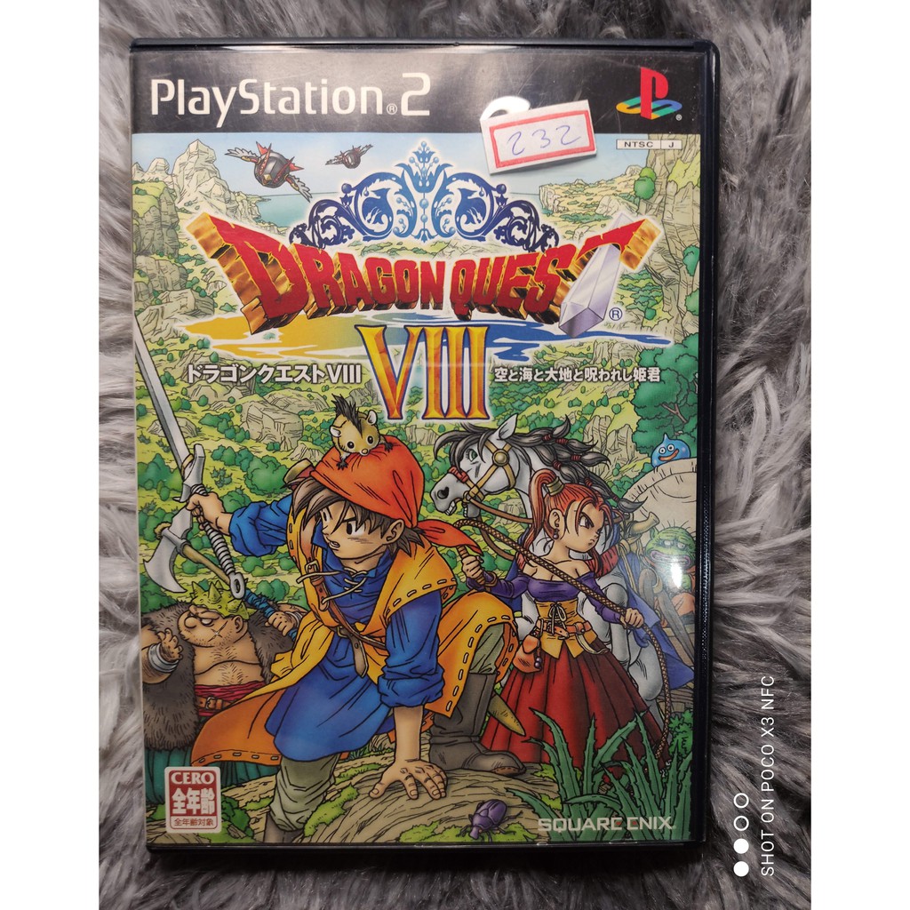 Dragon Quest VIII Original JP Ps2 | Shopee Brasil