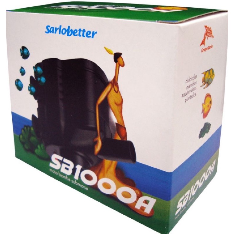 Sarlo Better Bomba Submersa Aquários Fontes Climatizador 1000a-110V ...
