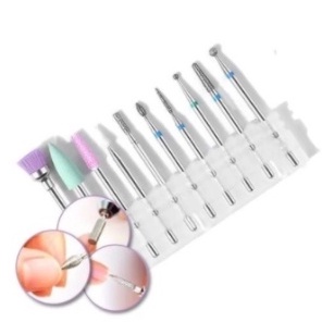 Kit 10 Brocas Diamantadas Cutilagem Russa Completo | Shopee Brasil
