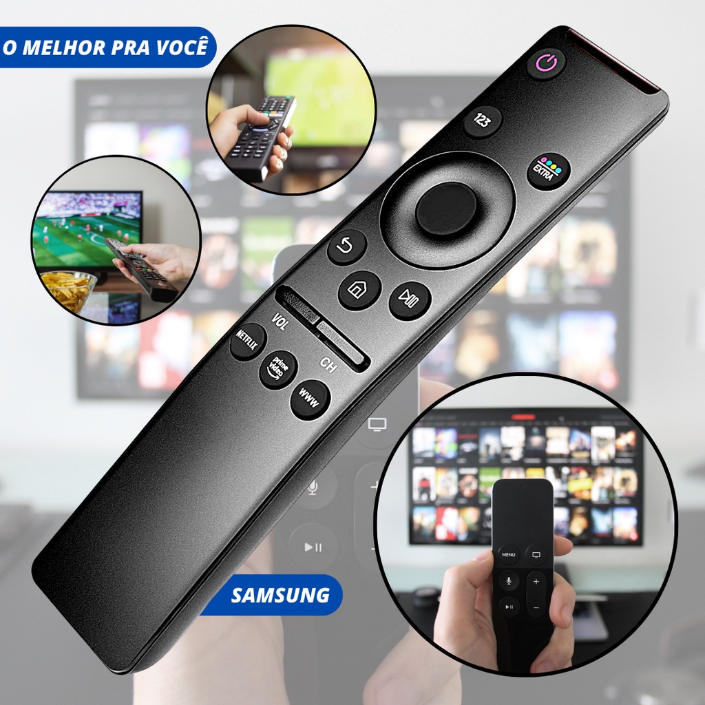 Controle Samsung para Televisão Smart 4k Universal Frete Gratis Atacado ...