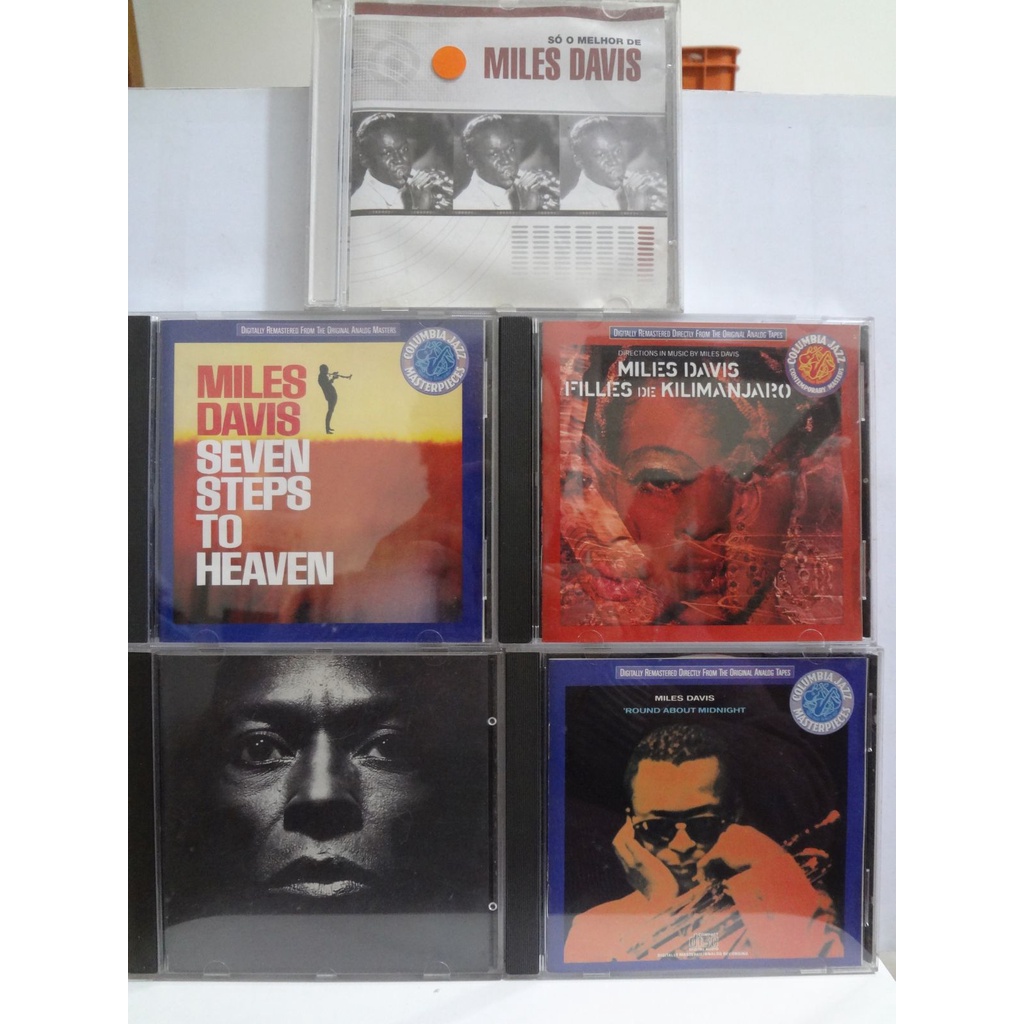 Cds Jazz Só O Melhor de Miles Davis / Seven Steps To Heaven / Filles de Kilimanjaro / Round ...