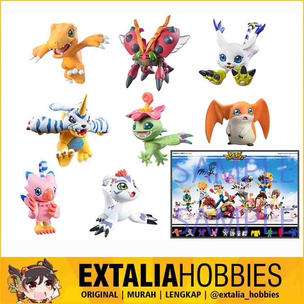 Mega Digimon Adventure Digicolle Mix Set (Com Brinde) | Shopee Brasil