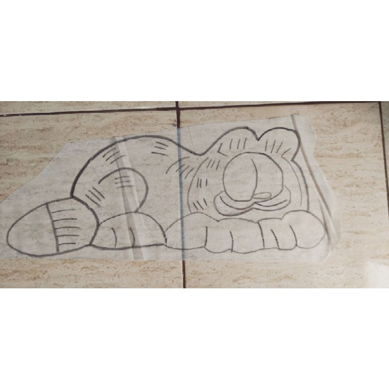 Molde Garfield pequeno | Shopee Brasil