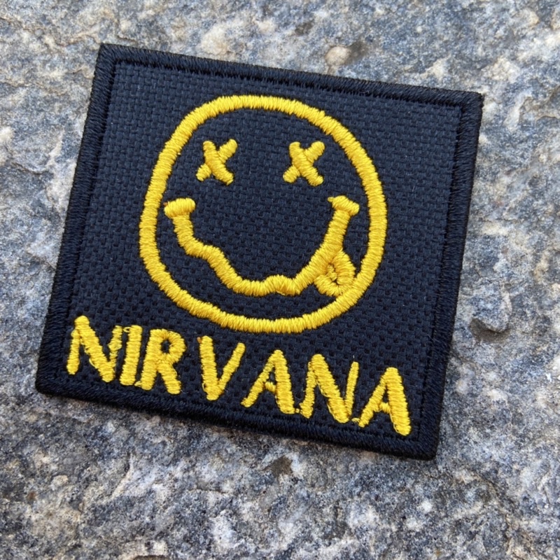 patch bordado logo Nirvana Termocolante | Shopee Brasil