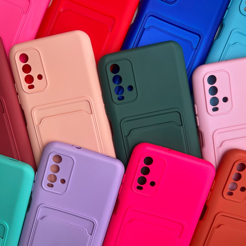 Capinha Porta Cartão/ Redmi 9T / Capa case modelo porta cartão (CF15 ...