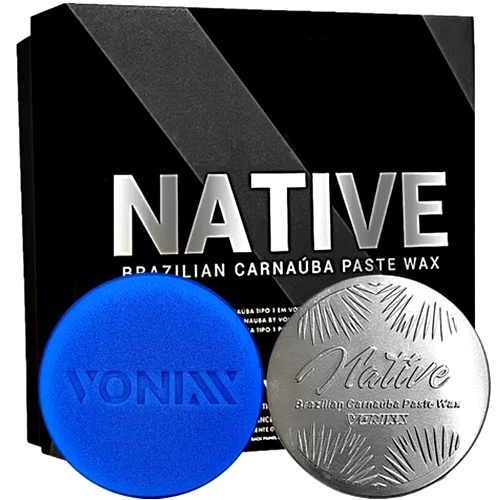 Cera Automotiva Vonixx Carnauba Native Paste Wax 100ml | Shopee Brasil
