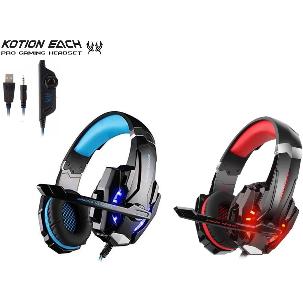 Headset Gamer (Fone de ouvido com microfone) Kotion Each G9000 ...