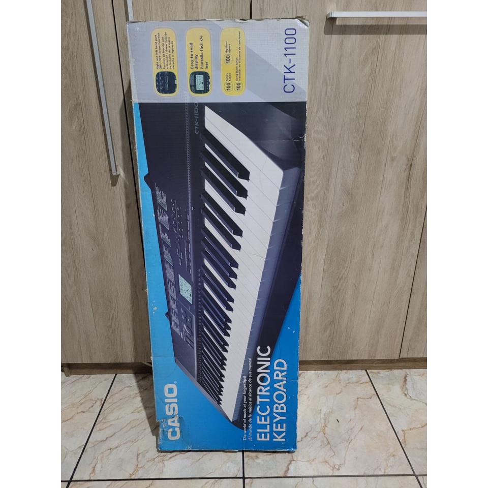 Teclado Casio CTK-1100 | Shopee Brasil