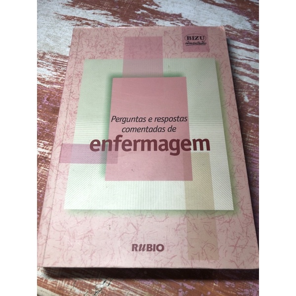 Livro - Perguntas e respostas comentadas de enfermagem | Shopee Brasil Livro - Perguntas e respostas comentadas de enfermagem | Shopee Brasil