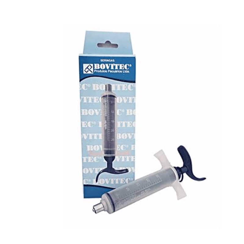Seringa Manual Bovitec 25 Ml | Shopee Brasil